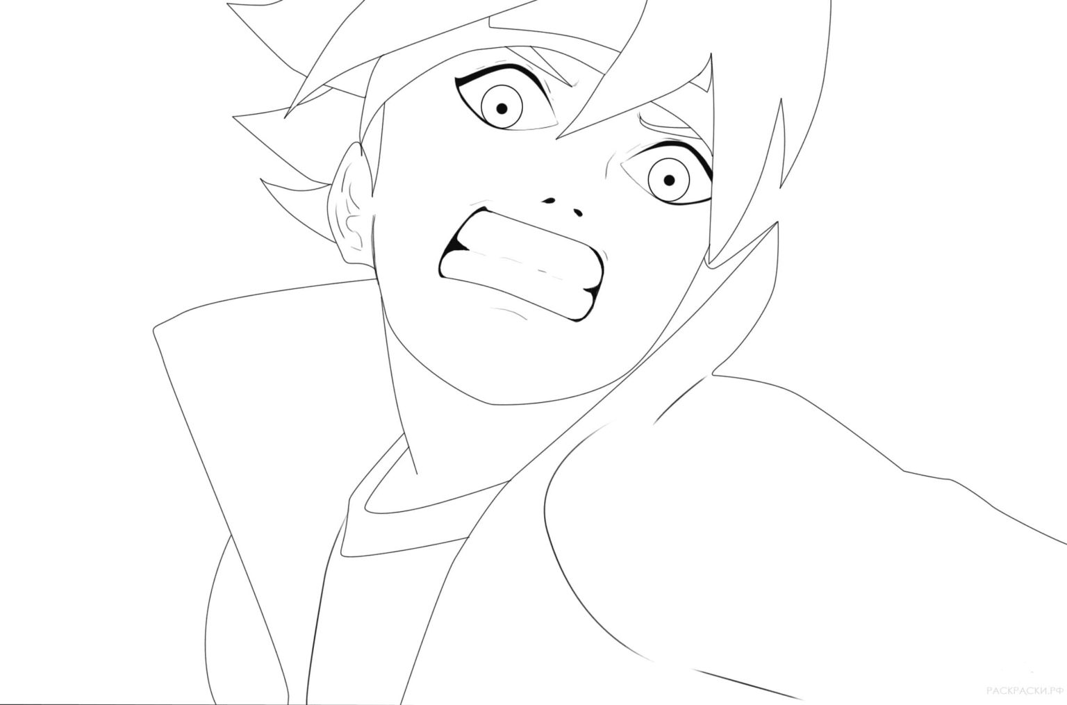 Boruto Coloring Pages - Print and color | WONDER DAY — Coloring pages ...