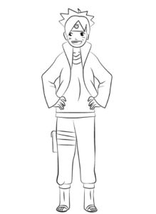 Boruto Coloring Pages - Print and color | WONDER DAY — Coloring pages ...