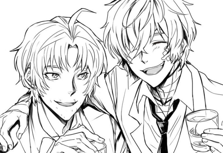 Bungou Stray Dogs coloring pages | WONDER DAY — Coloring pages for ...