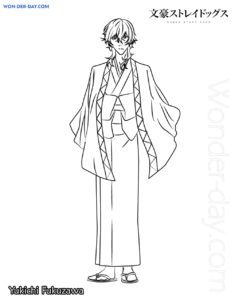 Bungou Stray Dogs coloring pages | WONDER DAY — Coloring pages for ...
