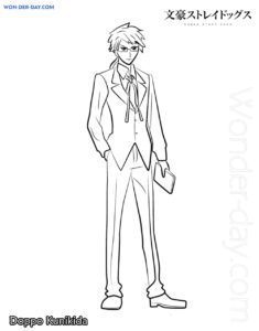 Bungou Stray Dogs coloring pages | WONDER DAY — Coloring pages for ...