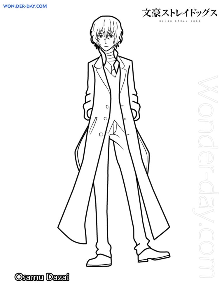 Bungou Stray Dogs coloring pages | WONDER DAY — Coloring pages for ...