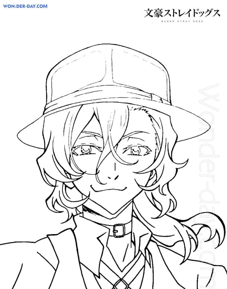 Bungou Stray Dogs coloring pages | WONDER DAY — Coloring pages for ...