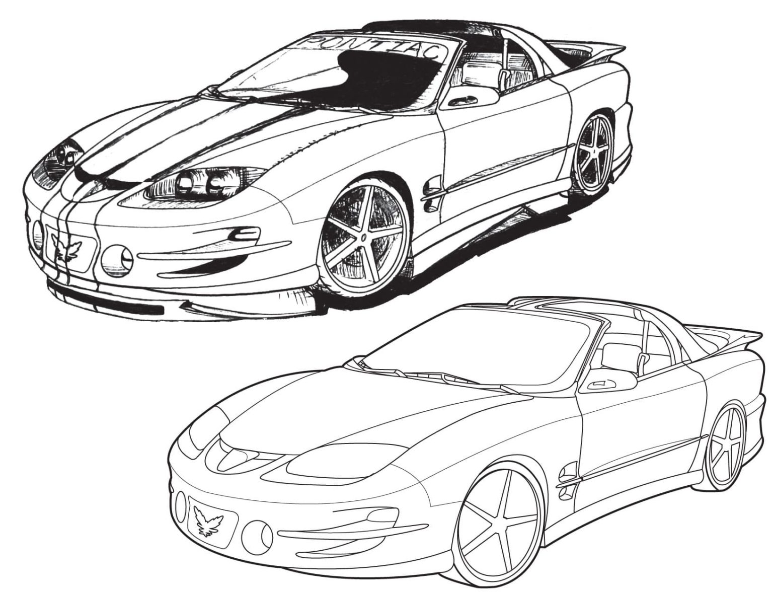 Раскраски Машины - Распечатать бесплатно (100 штук)