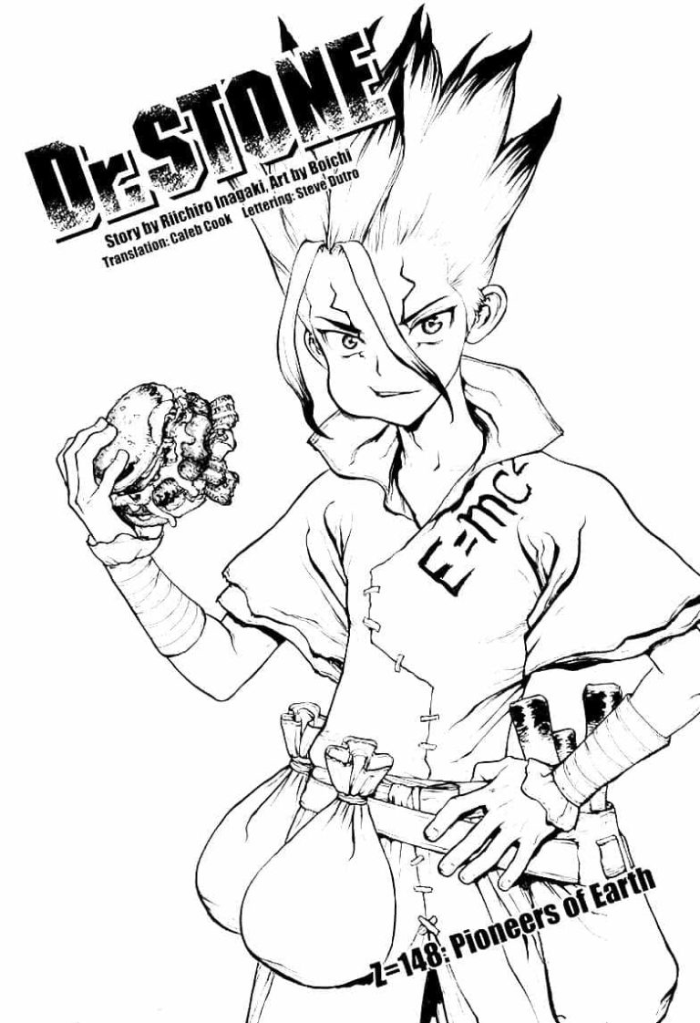 Coloriage Dr Stone - Coloriage imprimables gratuites