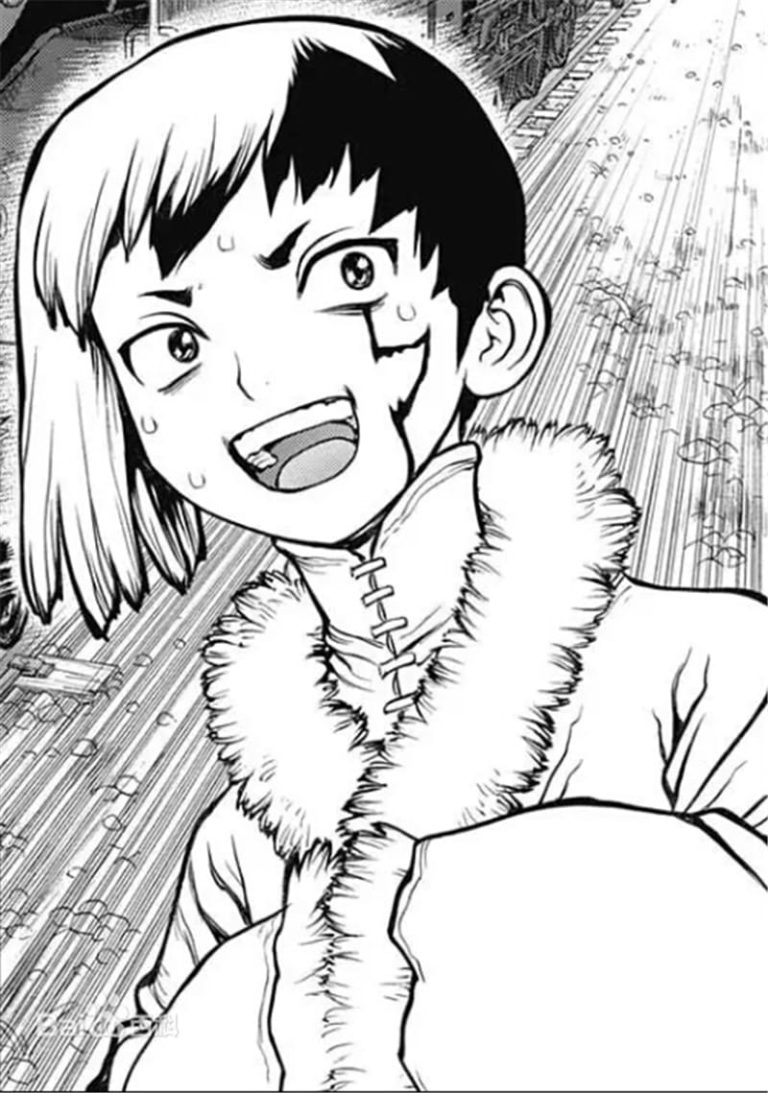 Coloriage Dr Stone - Coloriage imprimables gratuites