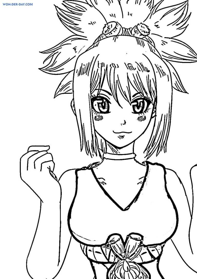 Coloriage Dr Stone - Coloriage imprimables gratuites