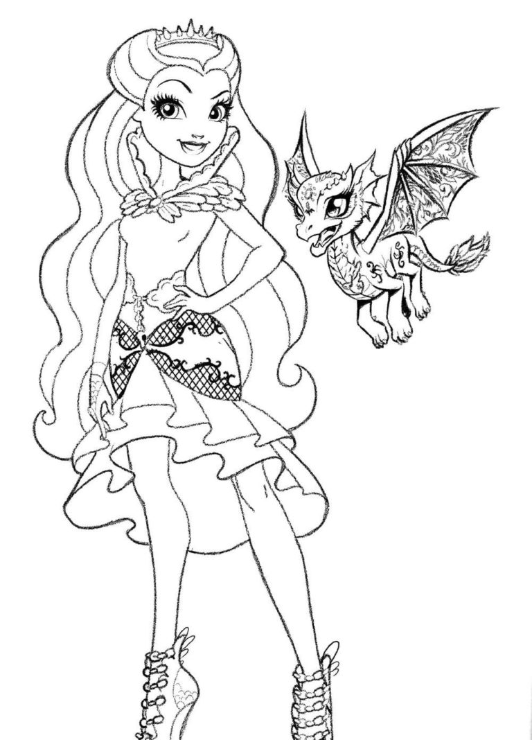 Ever After High coloring pages - Printable coloring pages