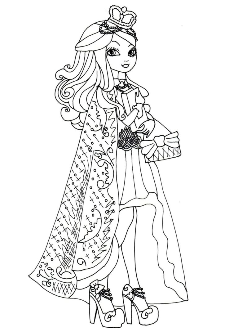 Ever After High coloring pages - Printable coloring pages