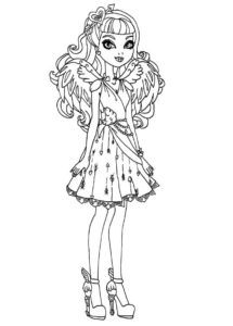 Ever After High coloring pages - Printable coloring pages