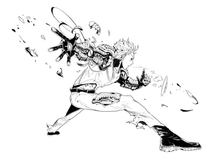 Dibujos de One-Punch Man para colorear - dibujos para imprimir