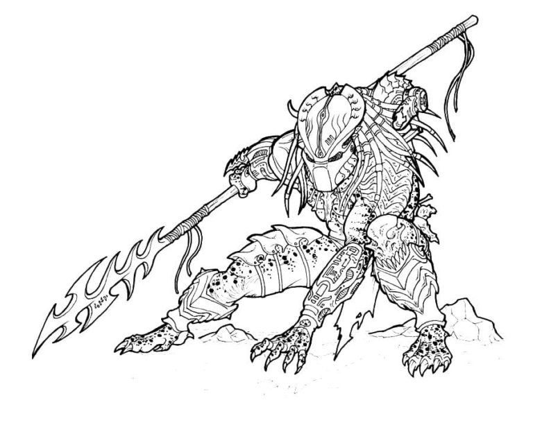 Predator coloring pages - Free coloring pages | WONDER DAY — Coloring ...