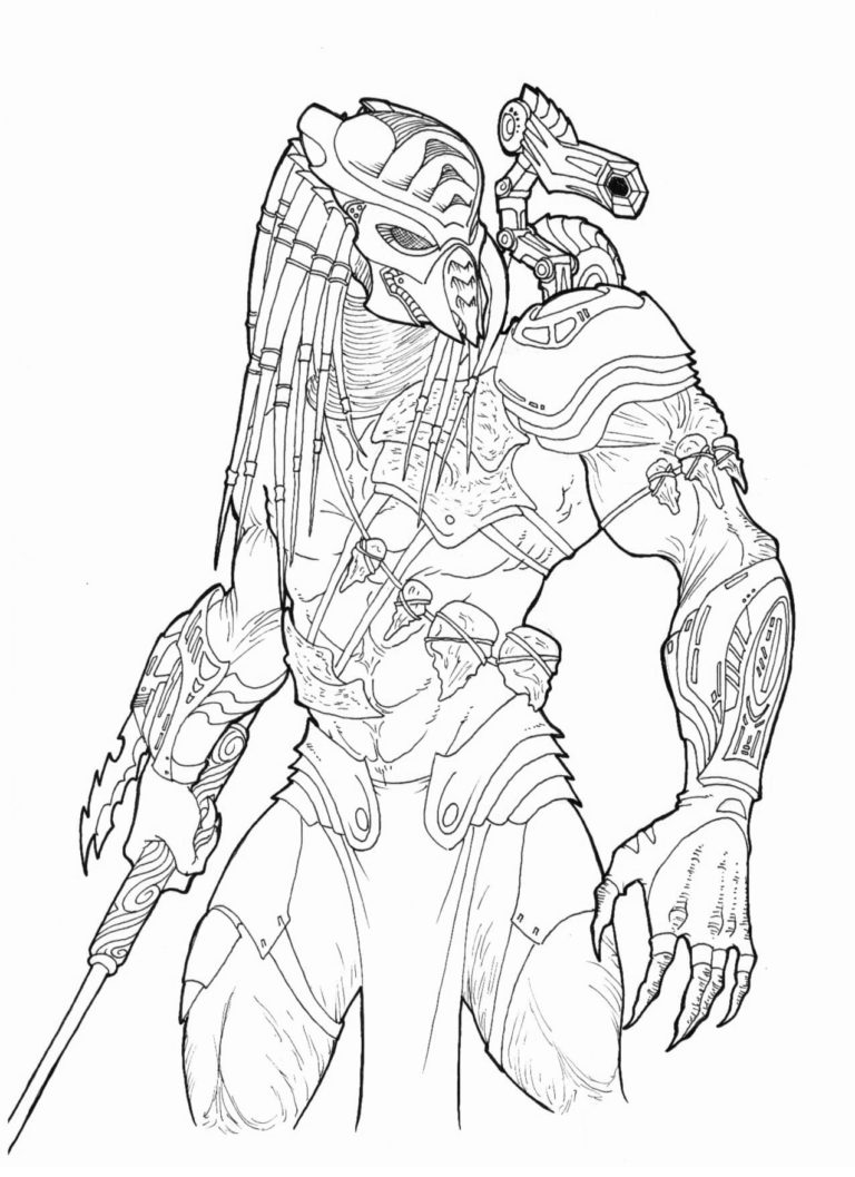 Predator coloring pages - Free coloring pages | WONDER DAY — Coloring ...