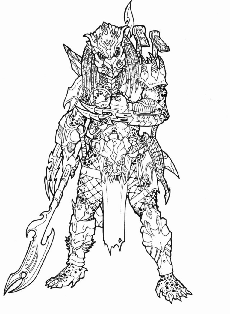 Predator coloring pages - Free coloring pages | WONDER DAY — Coloring ...