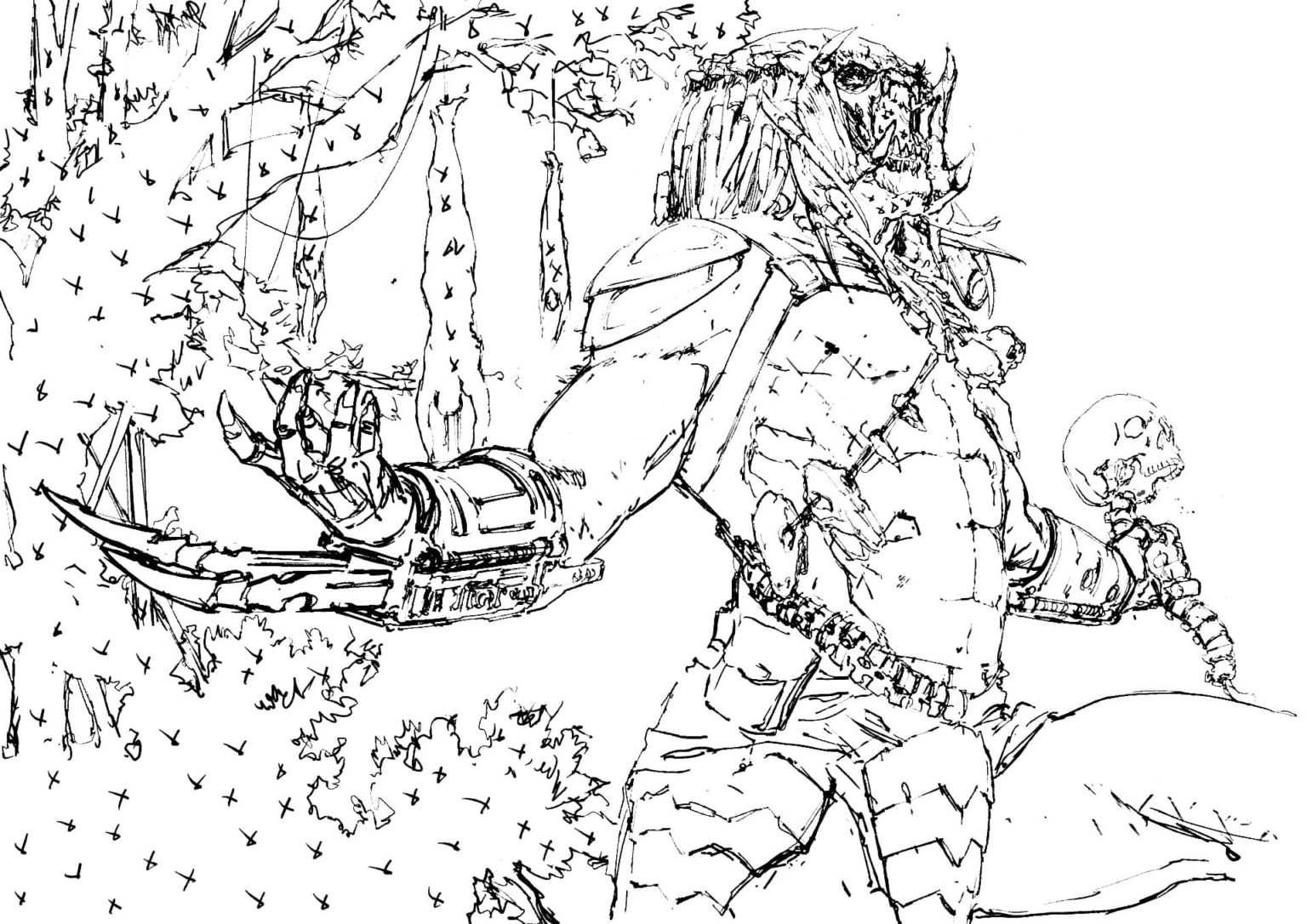Predator coloring pages - Free coloring pages | WONDER DAY — Coloring ...