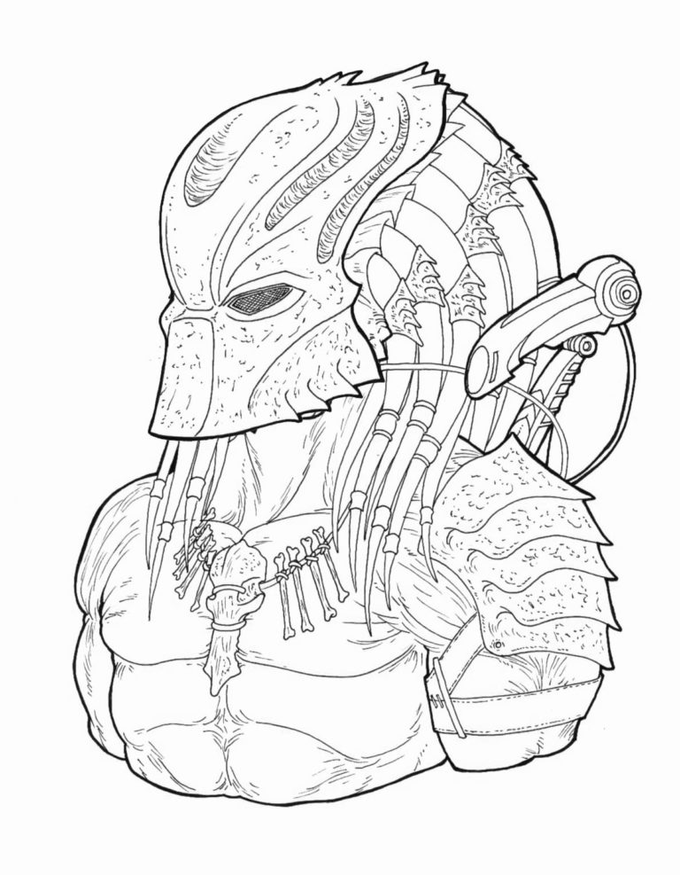 Predator coloring pages - Free coloring pages | WONDER DAY — Coloring ...