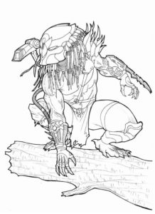 Predator coloring pages - Free coloring pages | WONDER DAY — Coloring ...