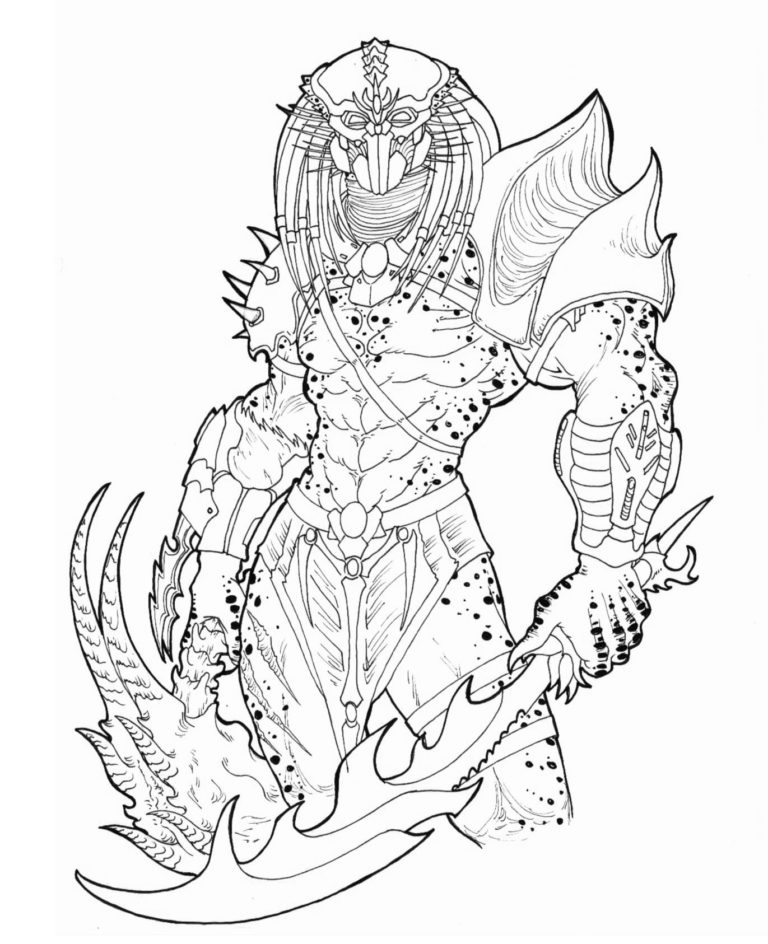 Predator coloring pages - Free coloring pages | WONDER DAY — Coloring ...