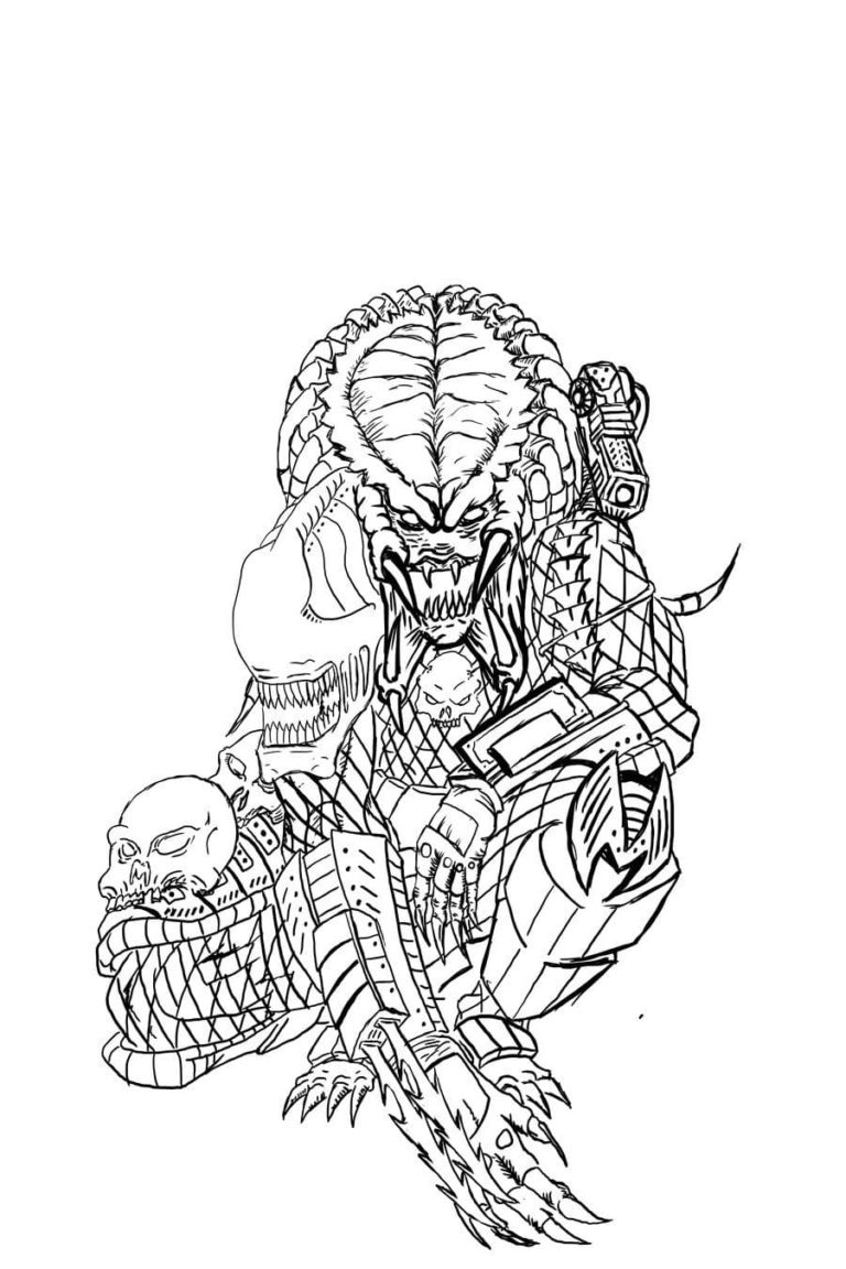 Predator coloring pages - Free coloring pages | WONDER DAY — Coloring ...