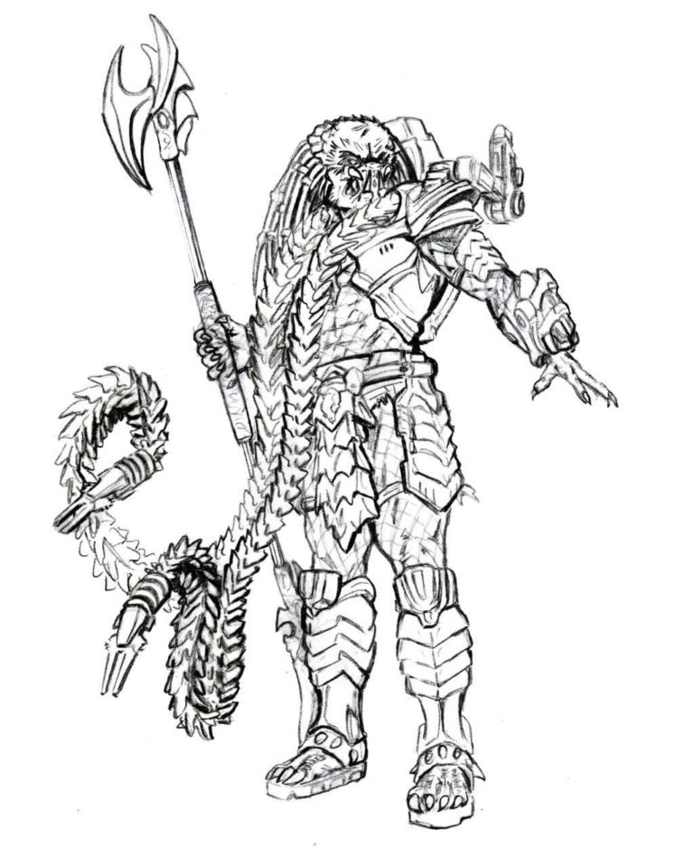 Predator coloring pages - Free coloring pages | WONDER DAY — Coloring ...