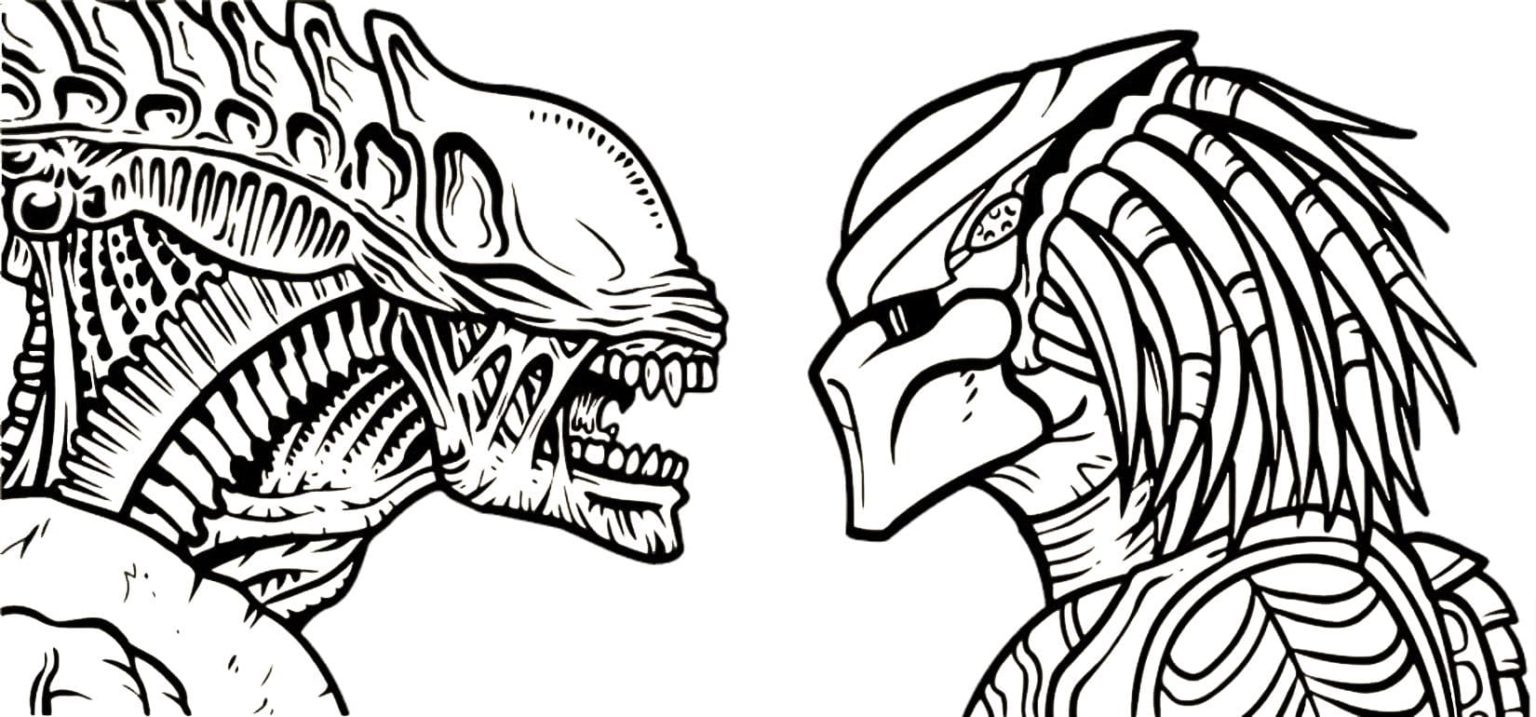 Predator coloring pages - Free coloring pages | WONDER DAY — Coloring ...