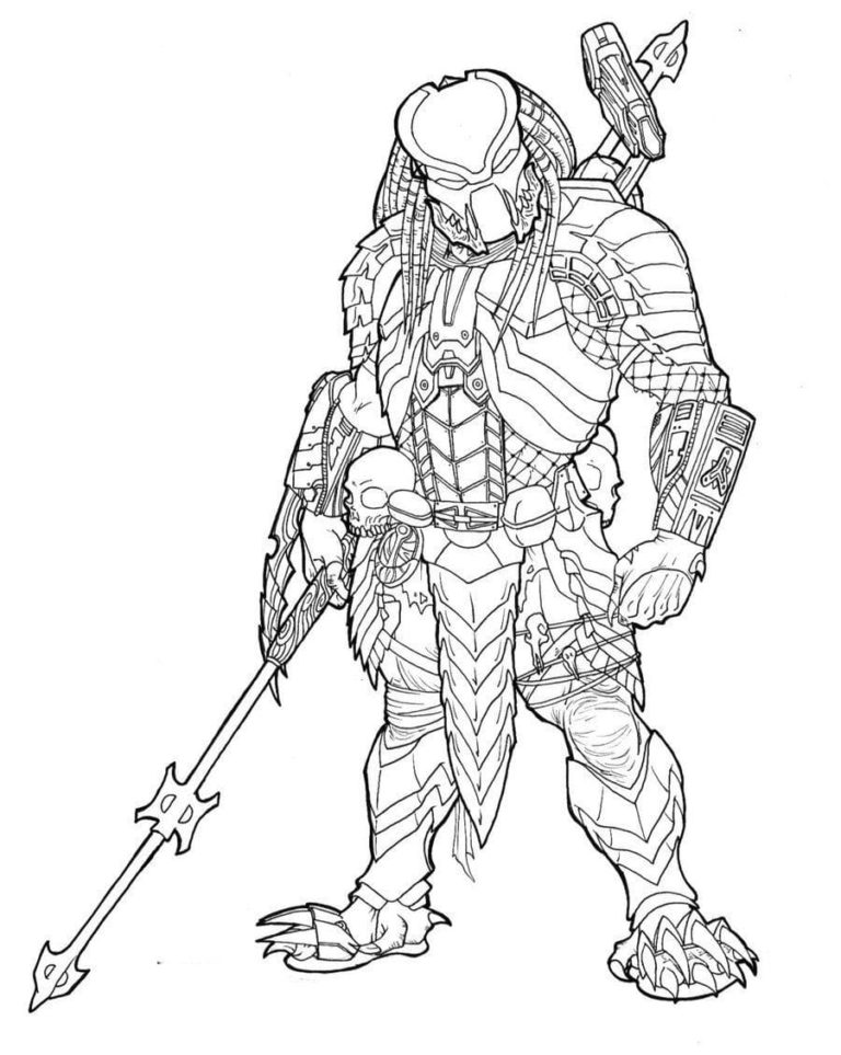 Predator coloring pages - Free coloring pages | WONDER DAY — Coloring ...