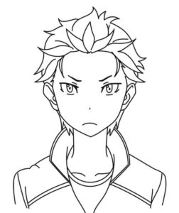 Re:Zero Coloring Pages - 80 Free Printable coloring pages