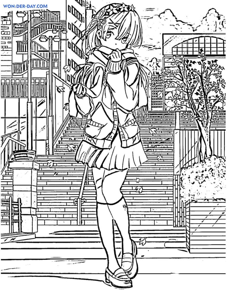 Re:Zero Coloring Pages - 80 Free Printable coloring pages