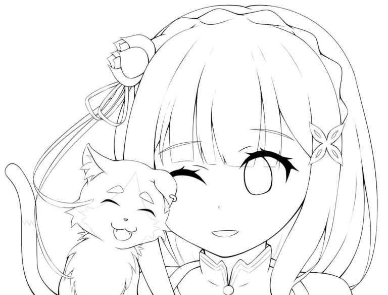 Ausmalbilder Re:Zero - 80 Kostenlose Malvorlagen