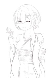 Re:Zero Coloring Pages - 80 Free Printable coloring pages