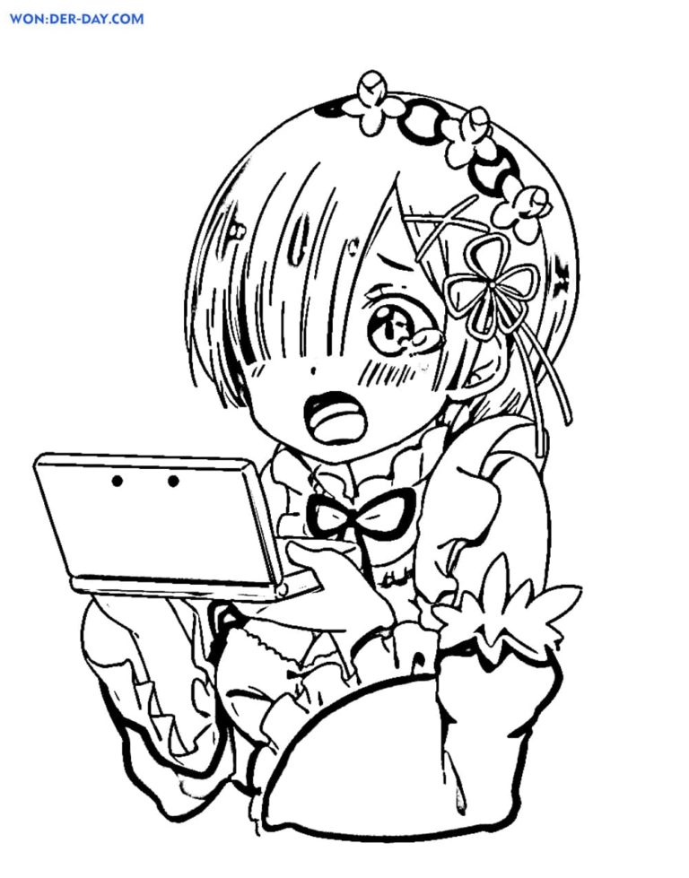 Ausmalbilder Re:Zero - 80 Kostenlose Malvorlagen