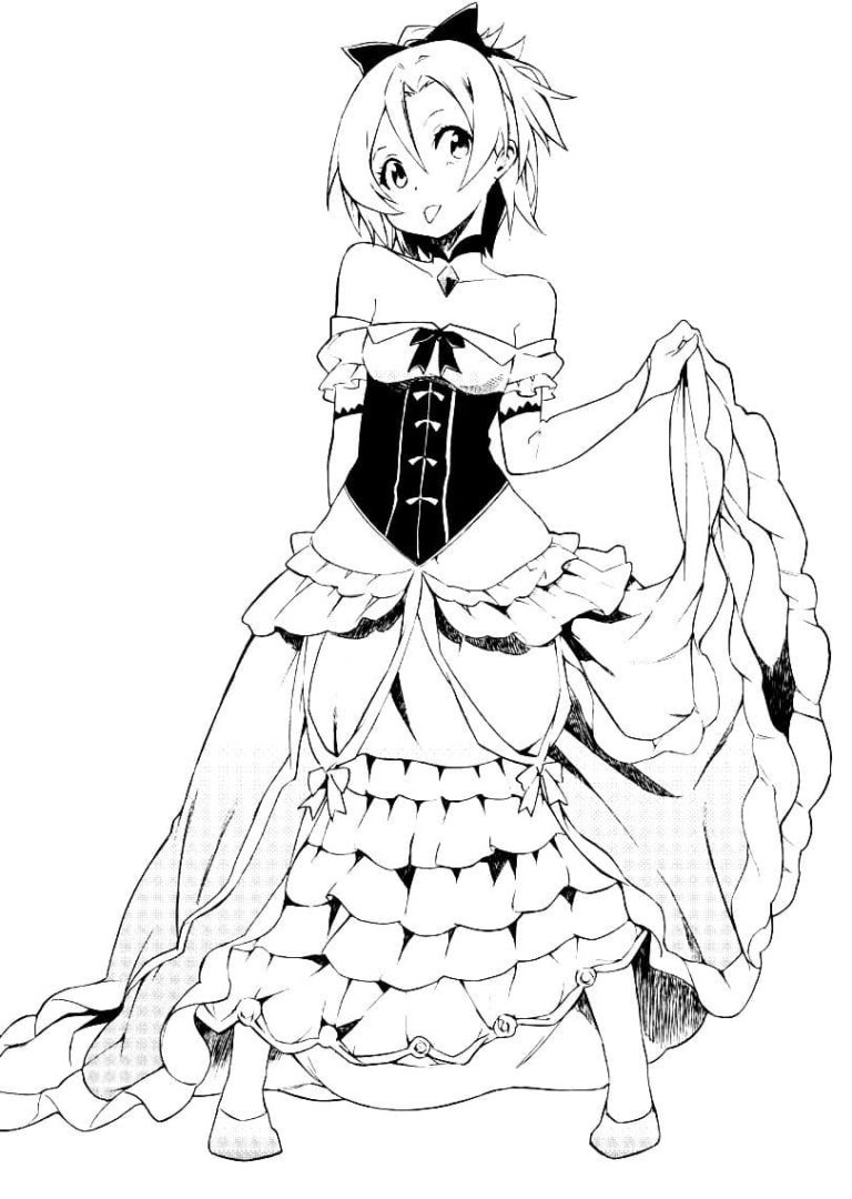 Re:Zero Coloring Pages - 80 Free Printable coloring pages