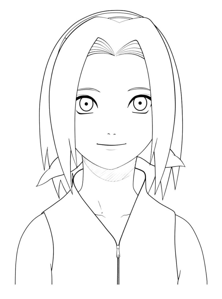 Sakura Haruno coloring pages - Print and Color | WONDER DAY — Coloring ...