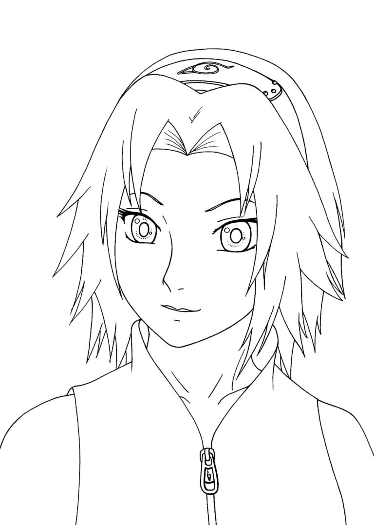 Sakura Haruno coloring pages - Print and Color | WONDER DAY — Coloring ...