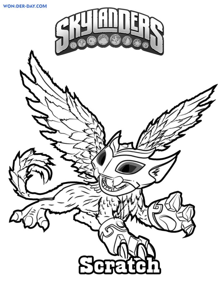 Skylanders Coloring Pages - 130 Free Coloring pages