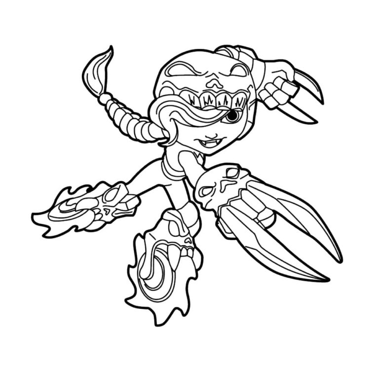 Skylanders Coloring Pages - 130 Free Coloring pages