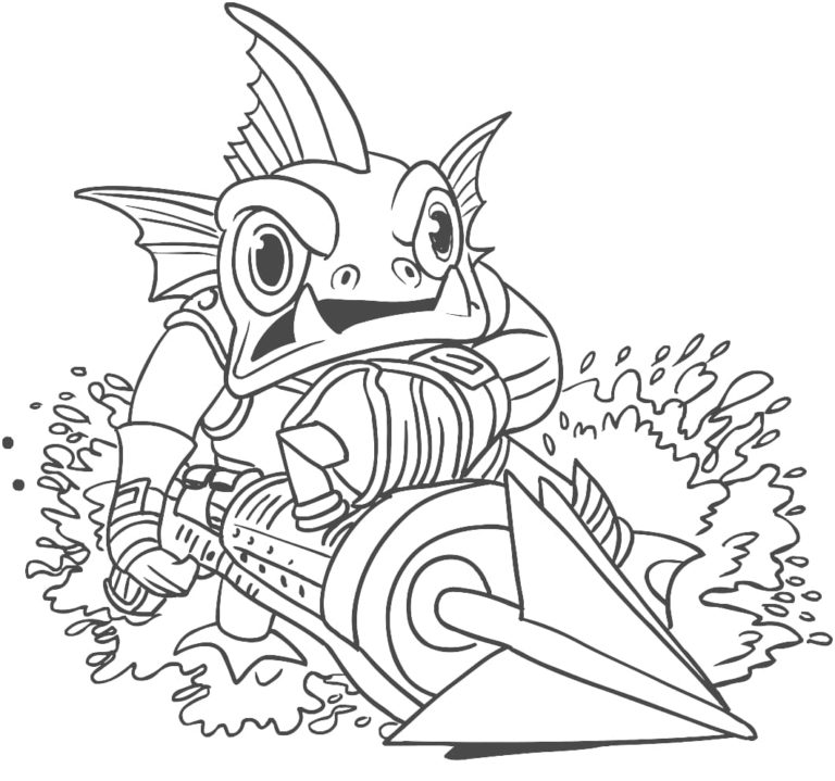 Skylanders Coloring Pages - 130 Free Coloring pages