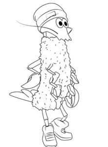 Splatoon Coloring Pages - 100 Free coloring pages