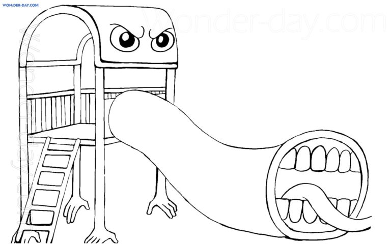 The Extra Slide Coloring pages - Free coloring pages