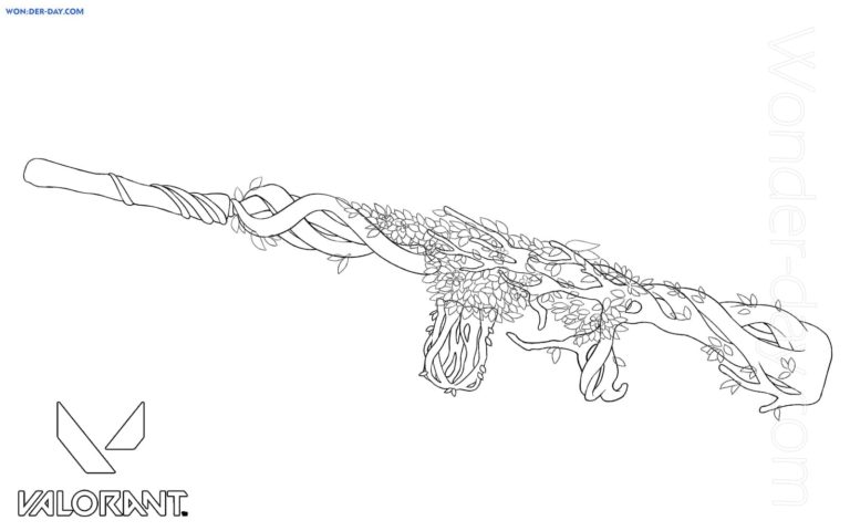 Valorant coloring pages - Free coloring pages | WONDER DAY — Coloring ...