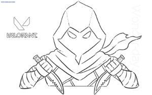 Valorant coloring pages - Free coloring pages | WONDER DAY — Coloring ...