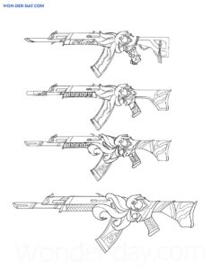 Valorant coloring pages - Free coloring pages | WONDER DAY — Coloring ...