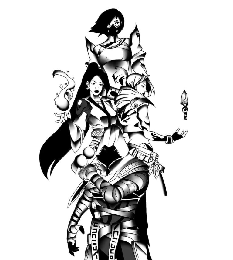 Valorant coloring pages - Free coloring pages | WONDER DAY — Coloring ...