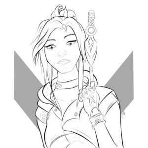 Valorant coloring pages - Free coloring pages | WONDER DAY — Coloring ...