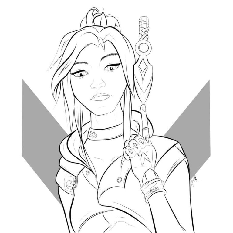 Valorant coloring pages - Free coloring pages | WONDER DAY — Coloring ...