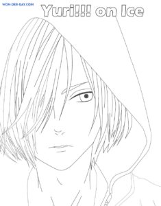Yuri On Ice Coloring Pages - Printable coloring pages