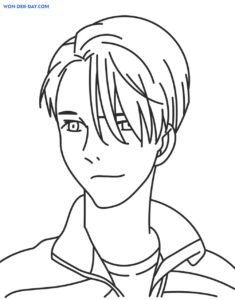 Desenhos de Yuri On Ice para colorir - Desenhos para imprimir e colorir