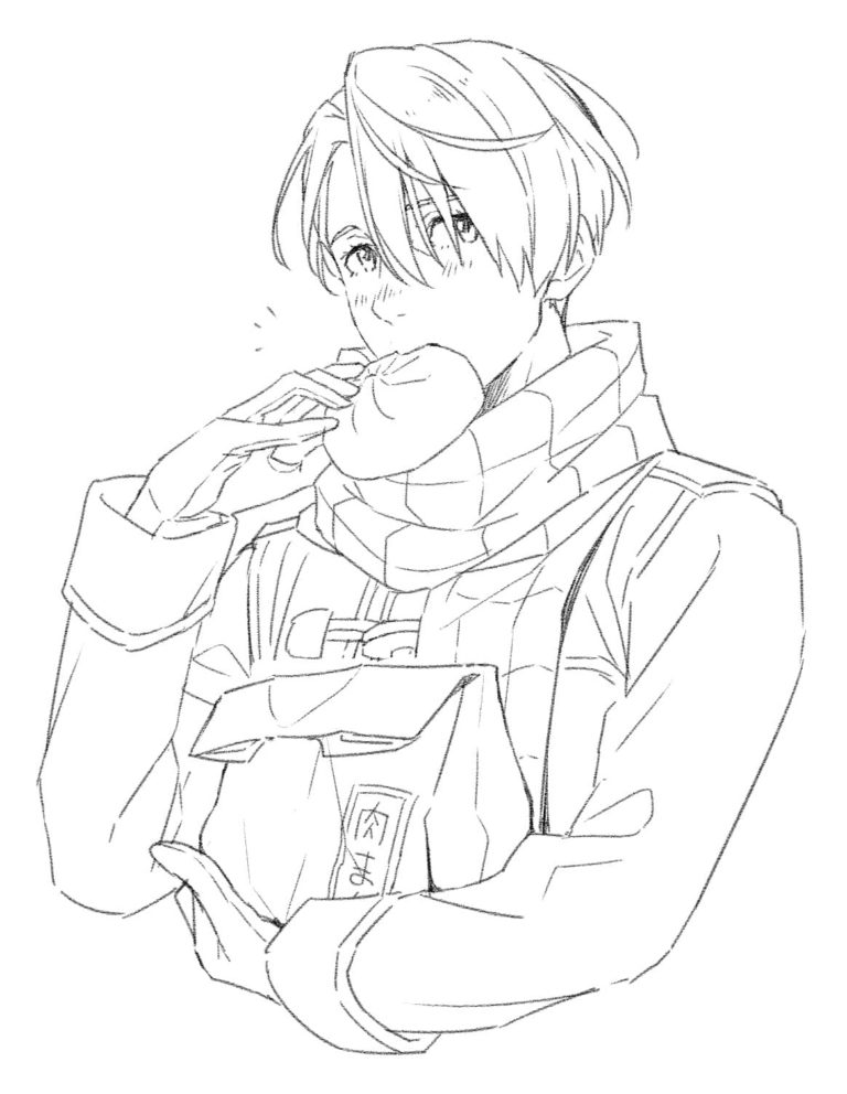 Yuri On Ice Coloring Pages - Printable coloring pages