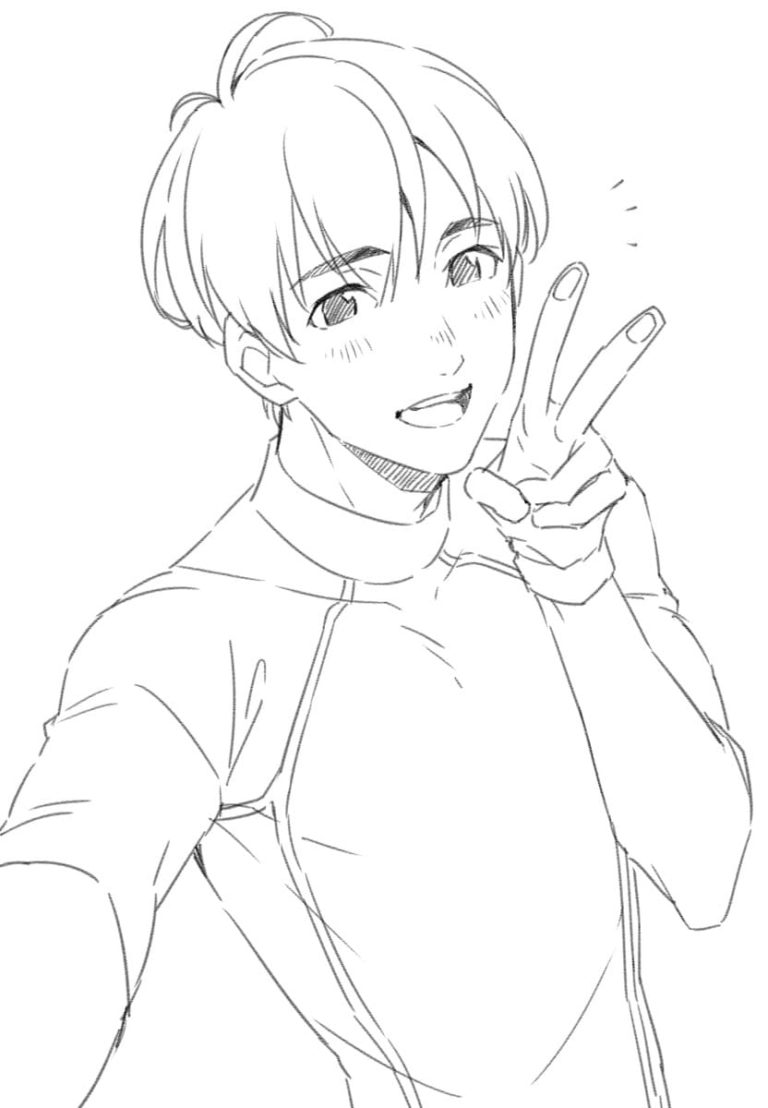 Desenhos de Yuri On Ice para colorir - Desenhos para imprimir e colorir