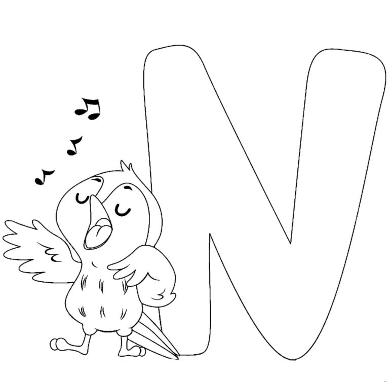 Animal Alphabet Letters Coloring Pages | Free printable coloring pages